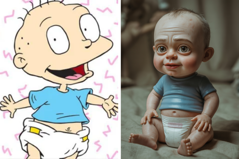 If Cartoons Were Real People, This Is What They’d Look Like (AI-Style ...