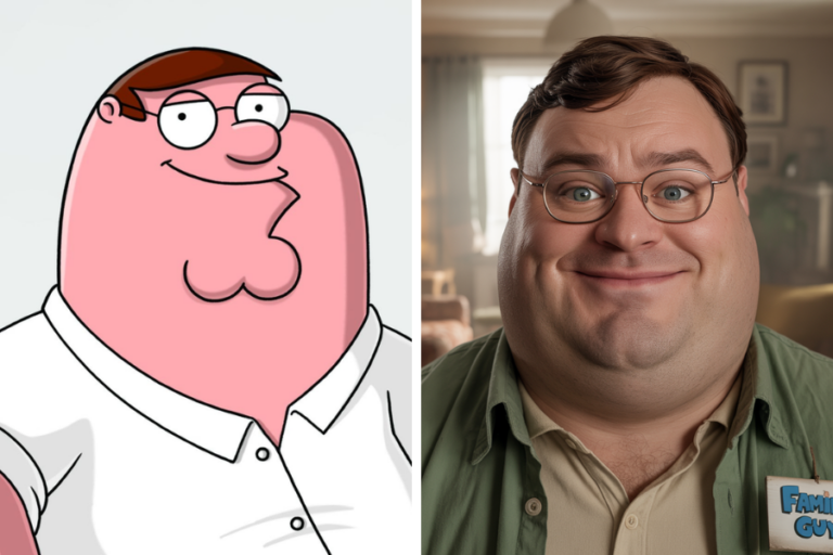 If Cartoons Were Real People, This Is What They’d Look Like (AI-Style ...